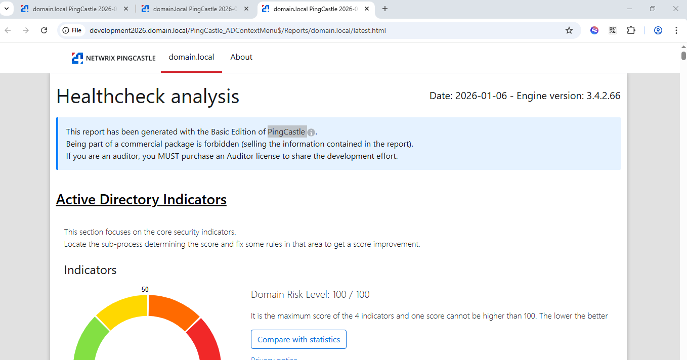 Add PingCastle to ADUC - Show & Tell - Netwrix Community